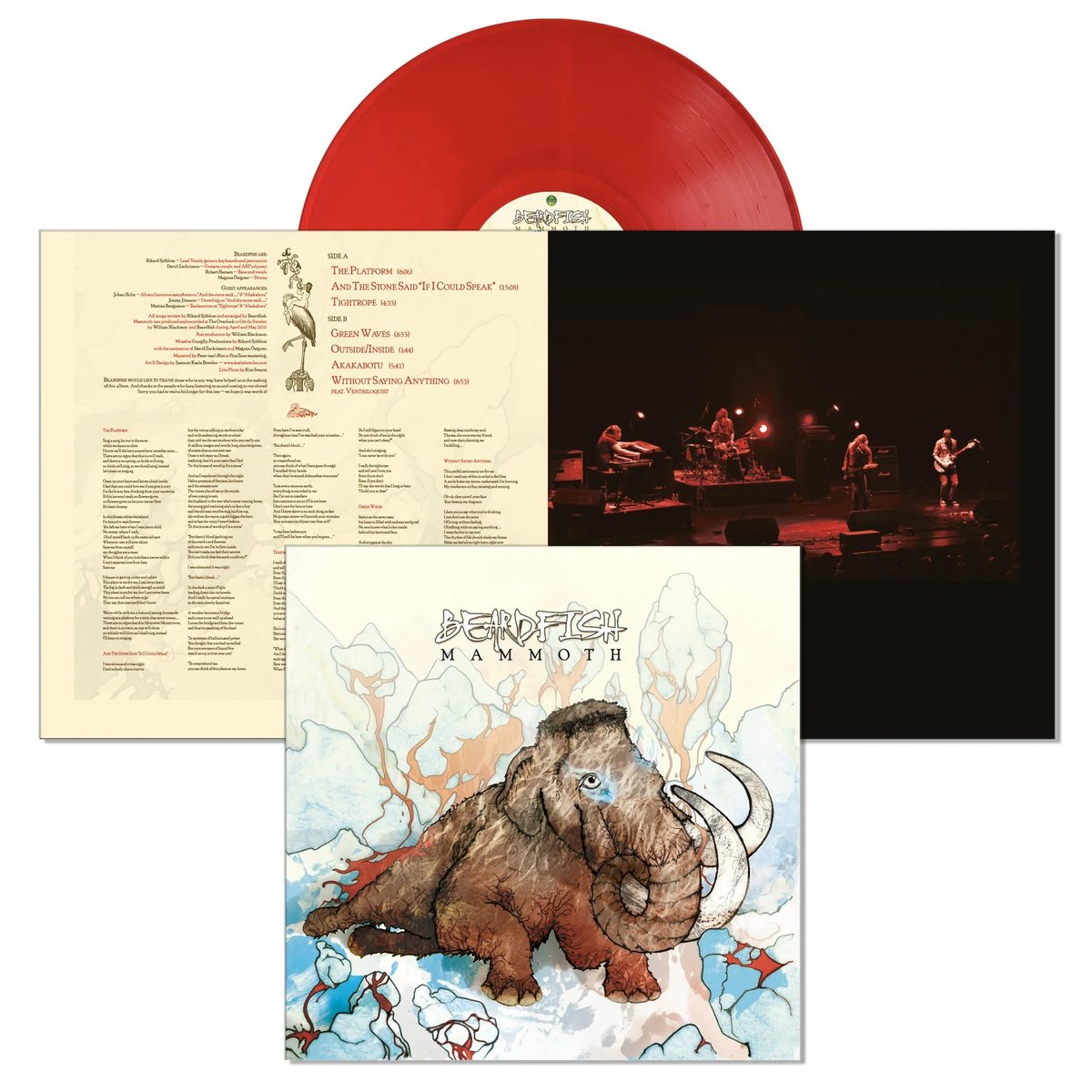 Beardfish - Mammoth (LP Red), płyta winylowa - Beardfish | Muzyka Sklep ...