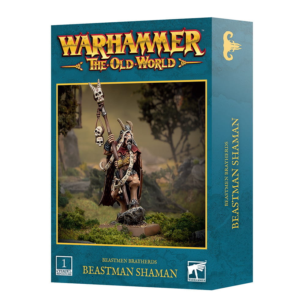 Beastman Shaman Beastmen Brayherds, Warhammer the Old World - Warhammer ...