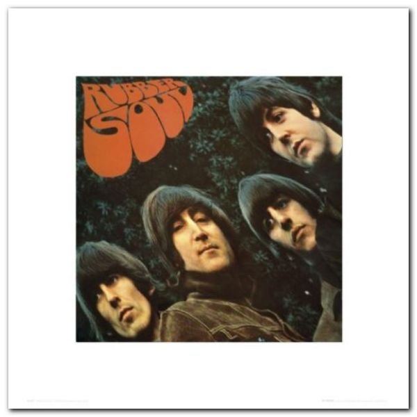 Beatles Rubber Soul plakat obraz 40x40cm - Wizard+Genius | Sklep EMPIK.COM