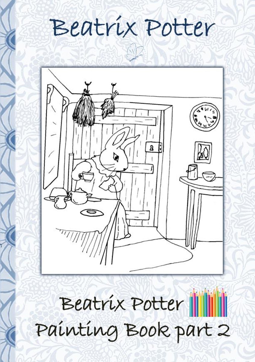 Beatrix Potter Painting Book Part 2 ( Peter Rabbit ) - Potter Beatrix ...