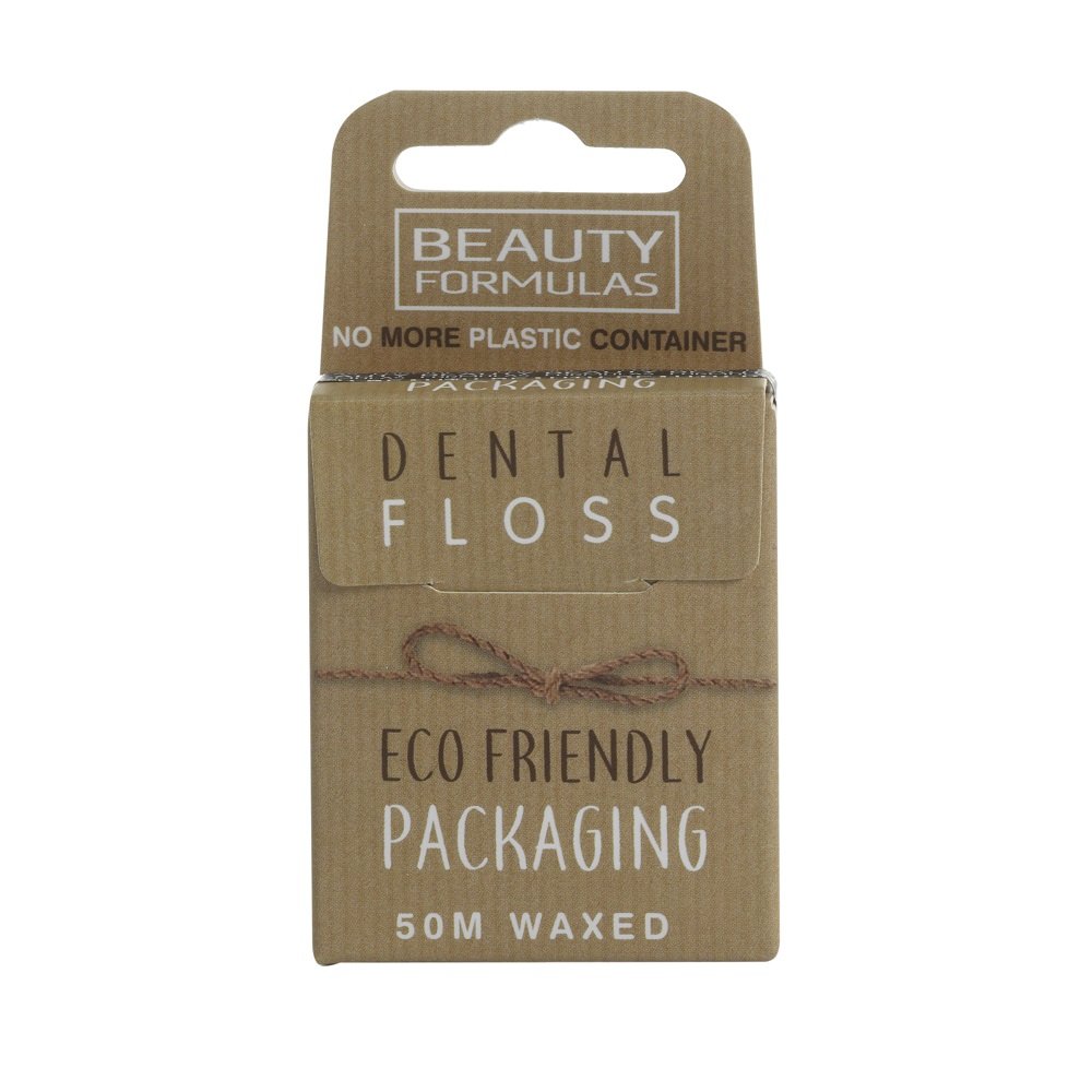 Beauty Formulas Eco friendly dental floss ekologiczna woskowana nić ...