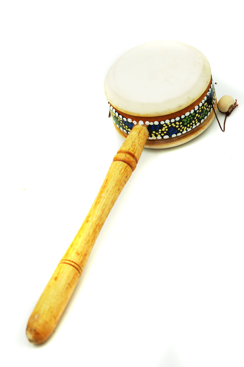 Bębenek Podwójny Na Prezent Etniczne Naturalne Instrumenty Indonezja ...