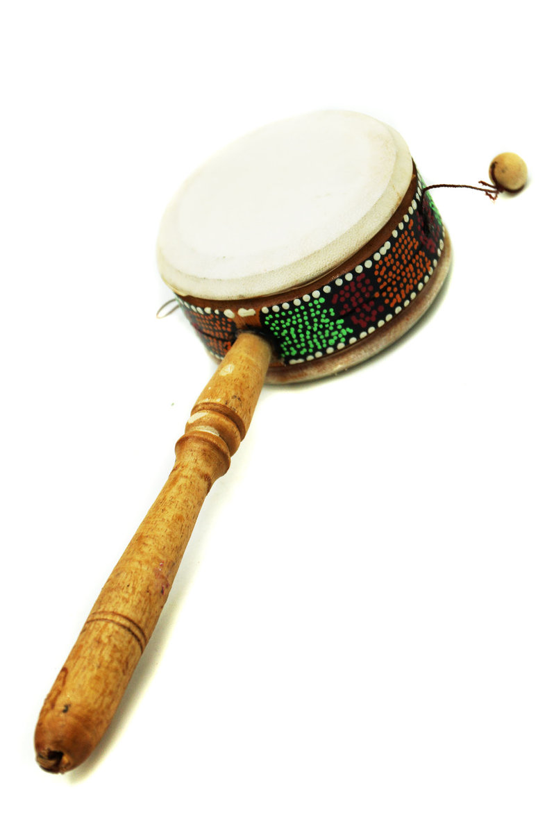 Bębenek Podwójny Na Prezent Etniczne Naturalne Instrumenty Indonezja ...