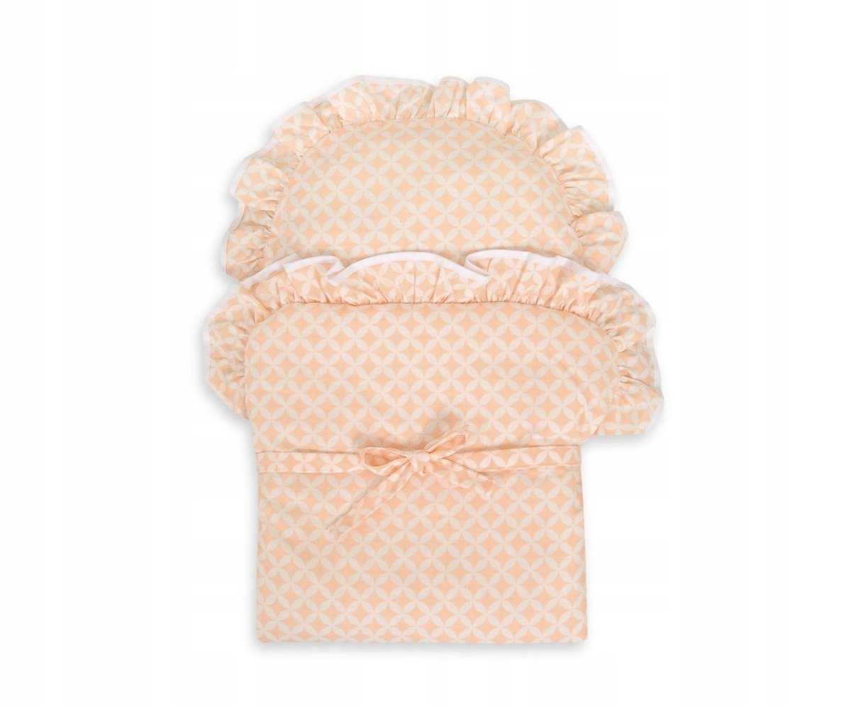 Becik Dla Lalek Otulacz Wiązany - Mini Rozeta Brzoskwiniowa - My Sweet Baby | Sklep EMPIK.COM