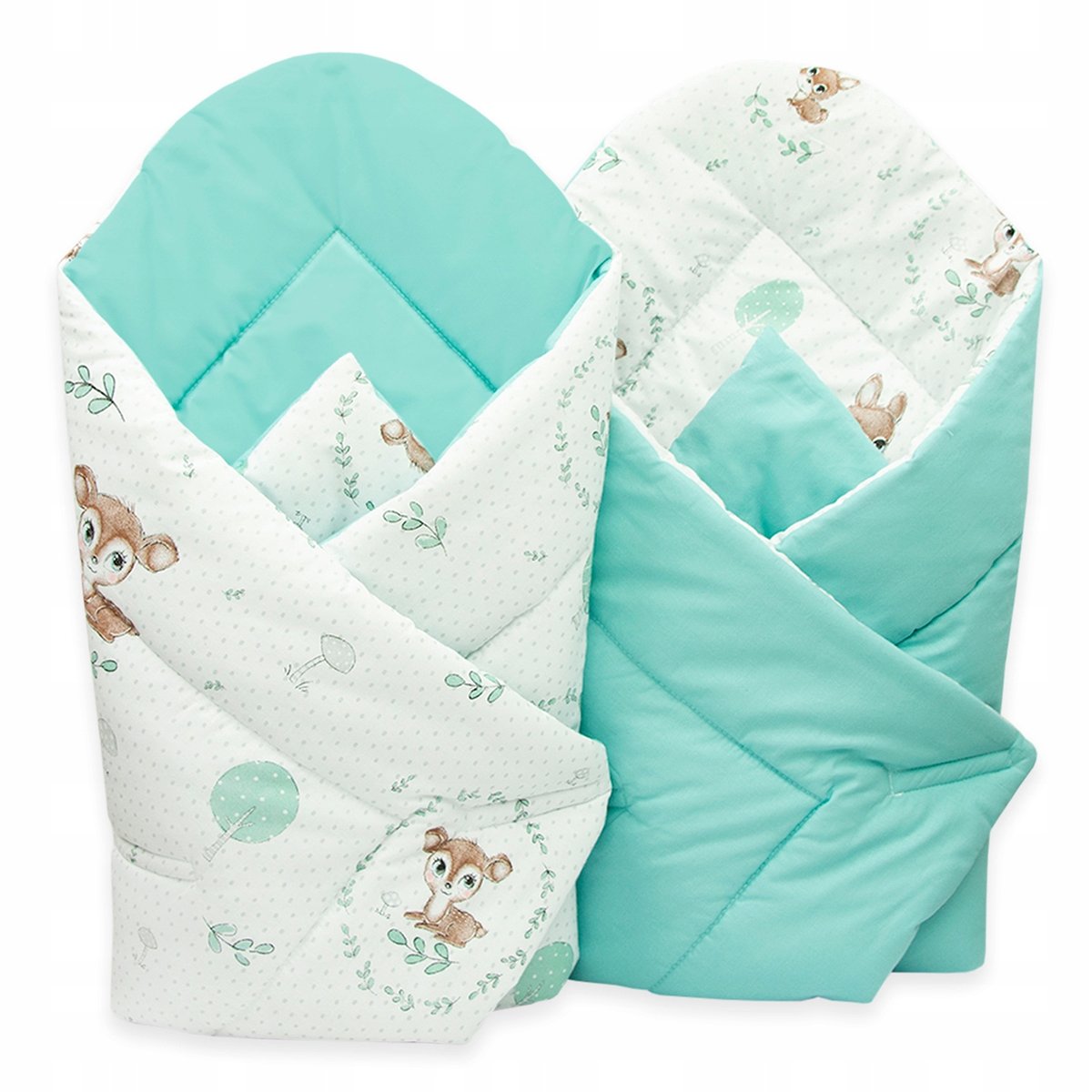 Becik Rożek Niemowlęcy Bawełna Dwustronny Wzory! - ANKRAS | Sklep EMPIK.COM