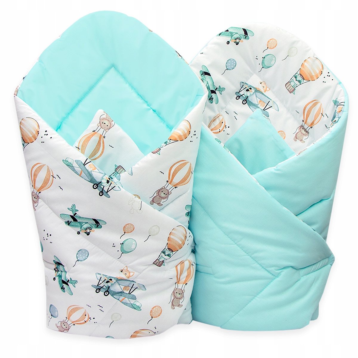 Becik Rożek Niemowlęcy Bawełna Dwustronny Wzory! - ANKRAS | Sklep EMPIK.COM