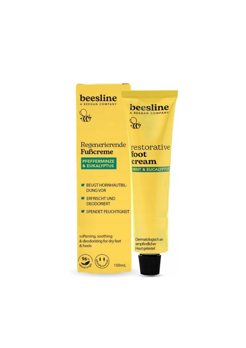 Beesline, Restorative Foot Cream, nawilżający krem do stóp, 100 ml ...
