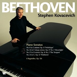 Beethoven Piano Sonatas No.8, 14, 17 & 21/6 Bagatelles Op.126, płyta winylowa - Kovacevich ...