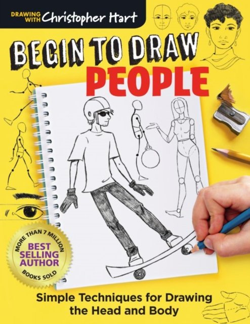 Begin to Draw People. Simple Techniques for Drawing the Head and Body ...