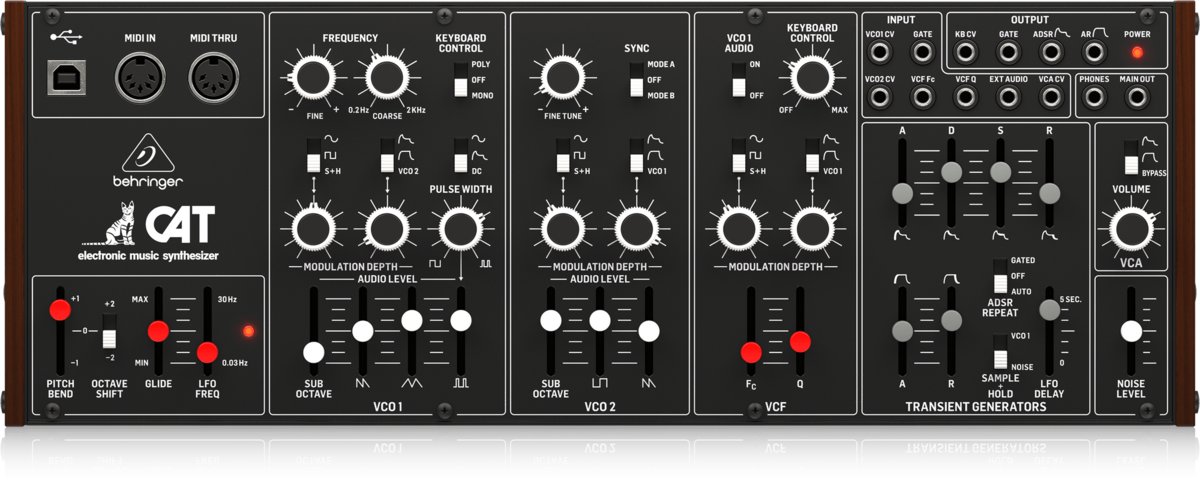 Behringer CAT - Syntezator analogowy - Behringer | Muzyka Sklep EMPIK.COM