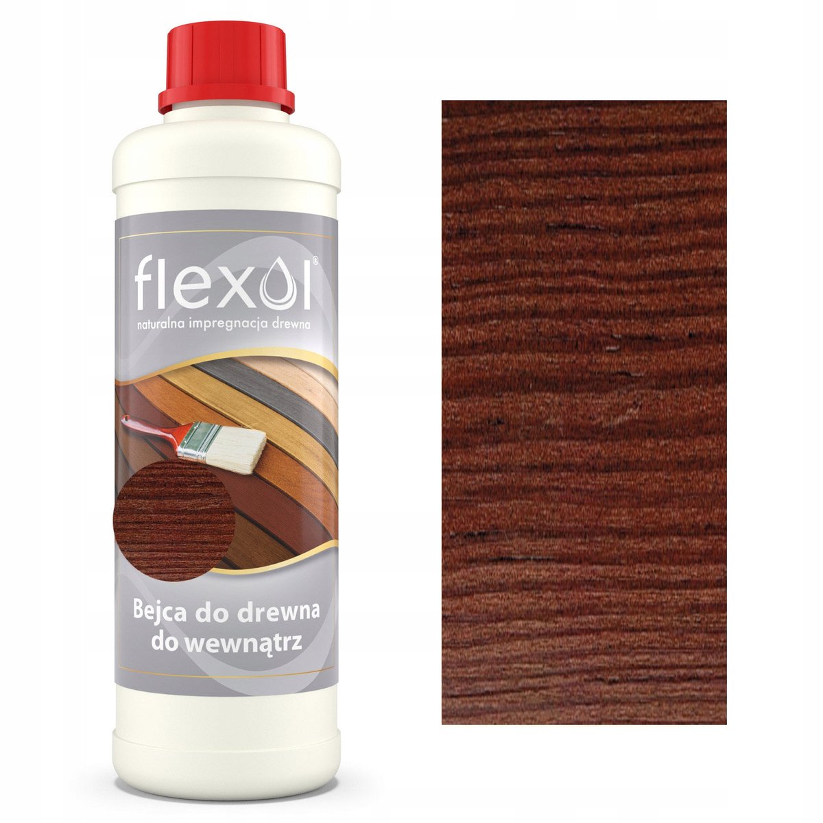 Bejca Do Drewna Orzech Jasny Wewnętrzna 0,5 L Flexol - Flexol | Sklep ...