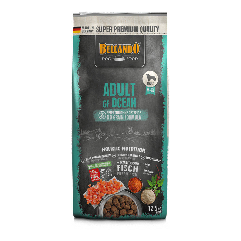 Belcando Adult GF Ocean Sucha karma dla psów ryba 12,5kg - Belcando ...