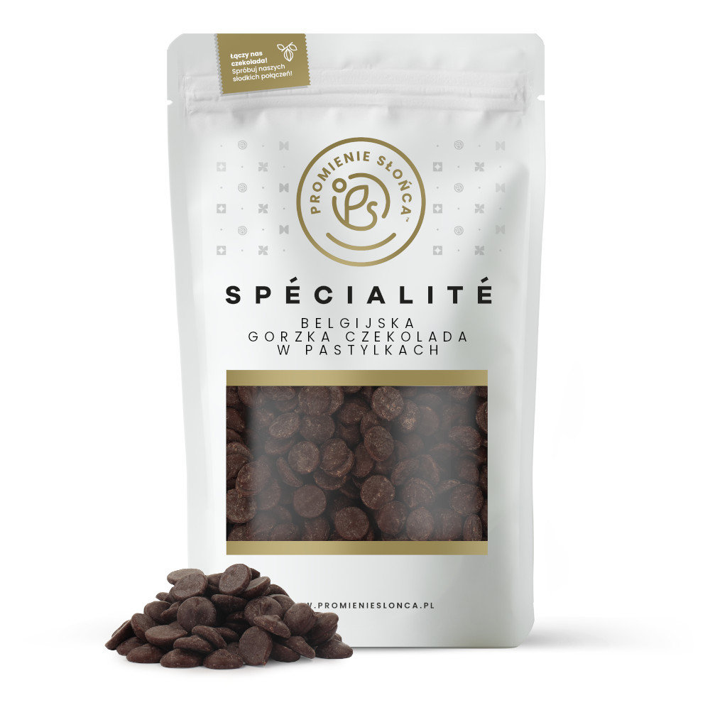 Belgijska gorzka czekolada 250g - PROMIENIE SŁOŃCA | Sklep EMPIK.COM