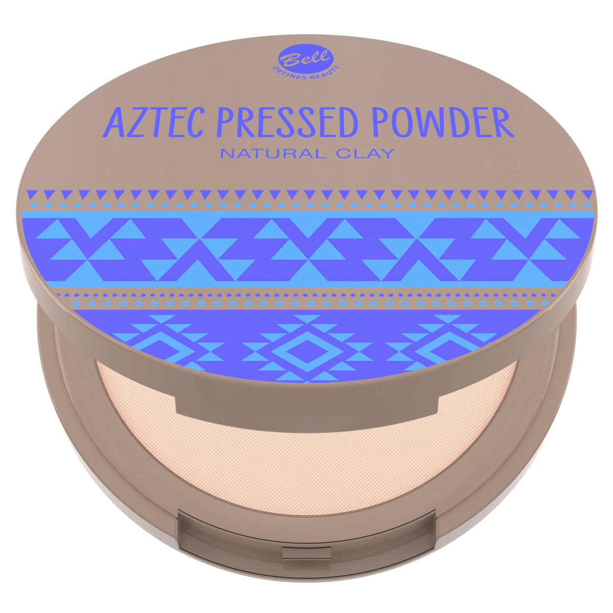 Bell Aztec Pressed Powder, 01 Natural Beige, 10 G | Sklep EMPIK.COM