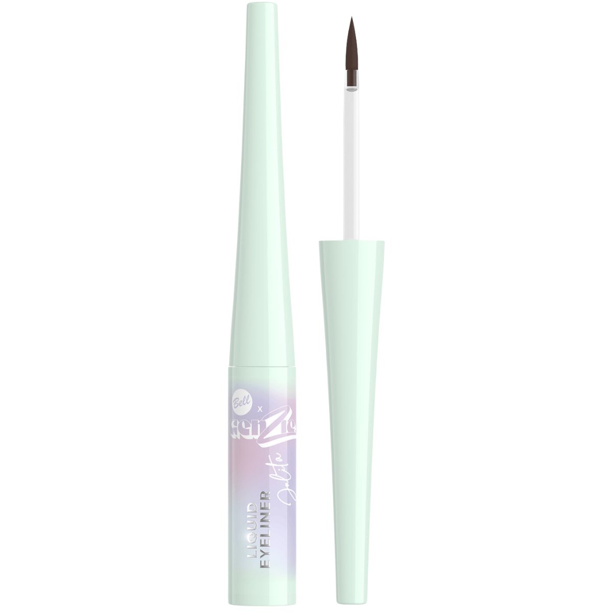 Bell x Genzie Liquid Eyeliner 02 Coffee 3.7g Płynny tusz do kresek ...
