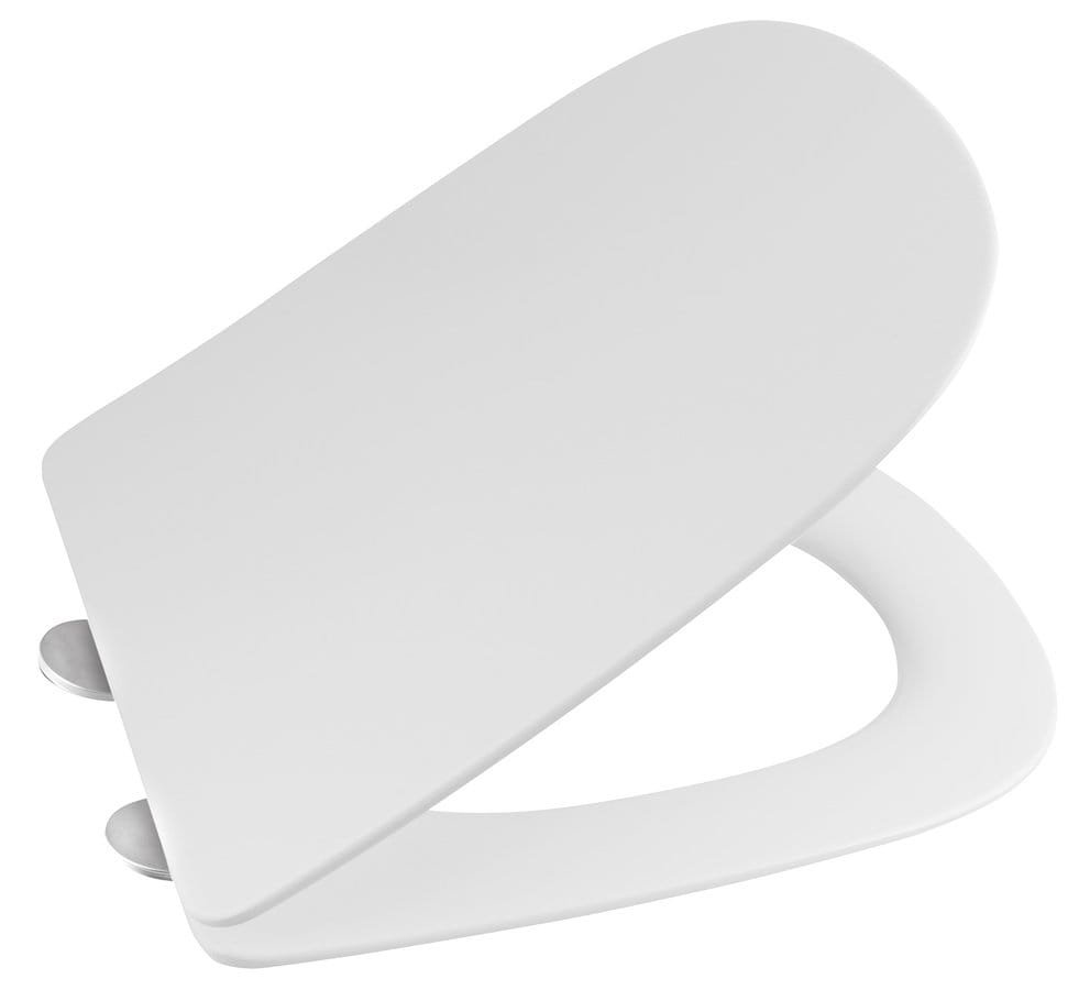 BELLO deska toaletowa dla combi WC, SLIM, Soft Close, biała - SAPHO ...