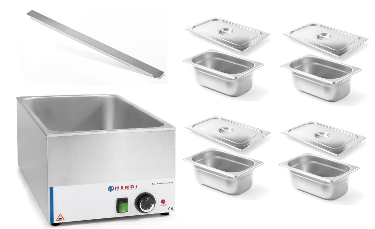 Bemar GN 1/1 + 4x pojemnik + pokrywy | Hendi 238905 - Hendi | AGD Sklep ...