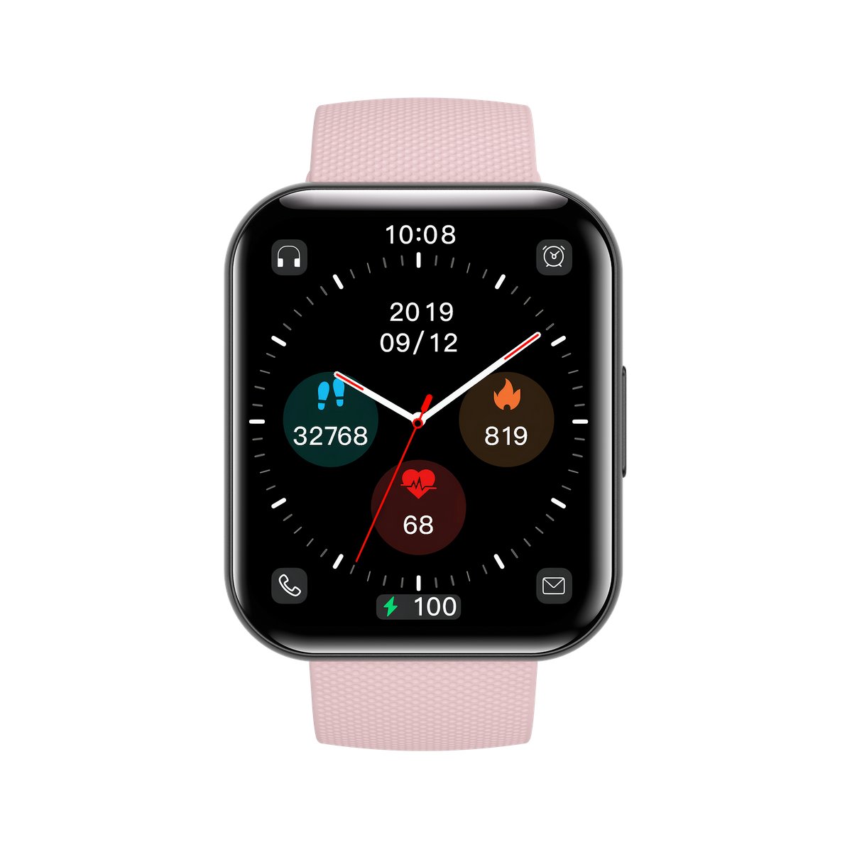 Bemi SmartWatch Exo Czarny + Pasek Silikonowy Różowy - Bemi | Sklep ...