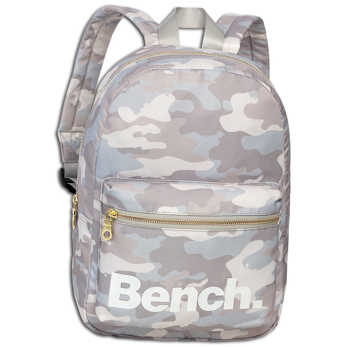 Bench stylowy plecak miejski jasnoszary, biały 25x35x12 plecak nylonowy ...