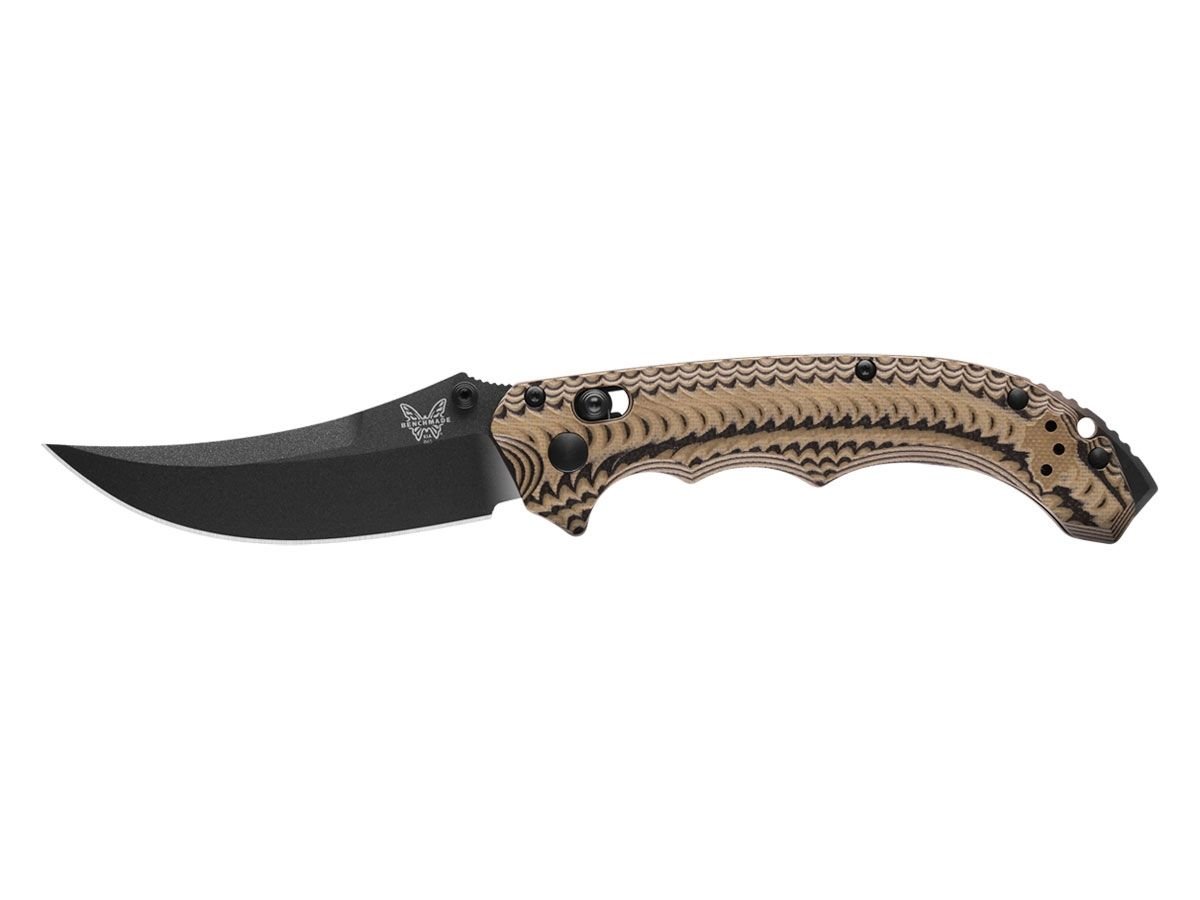 Benchmade MINI BEDLAM 865BK-01 BLACK-COYOTE-OD G10 PLAIN - Inna marka ...
