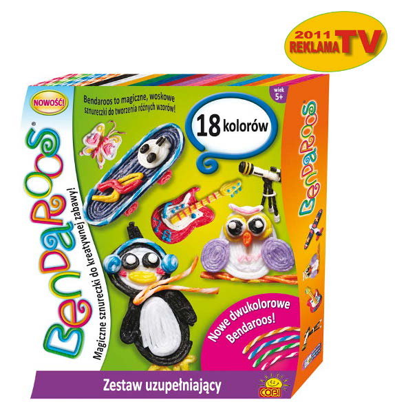 Bendaroos, zestaw kreatywny - Bendaroos | Sklep EMPIK.COM
