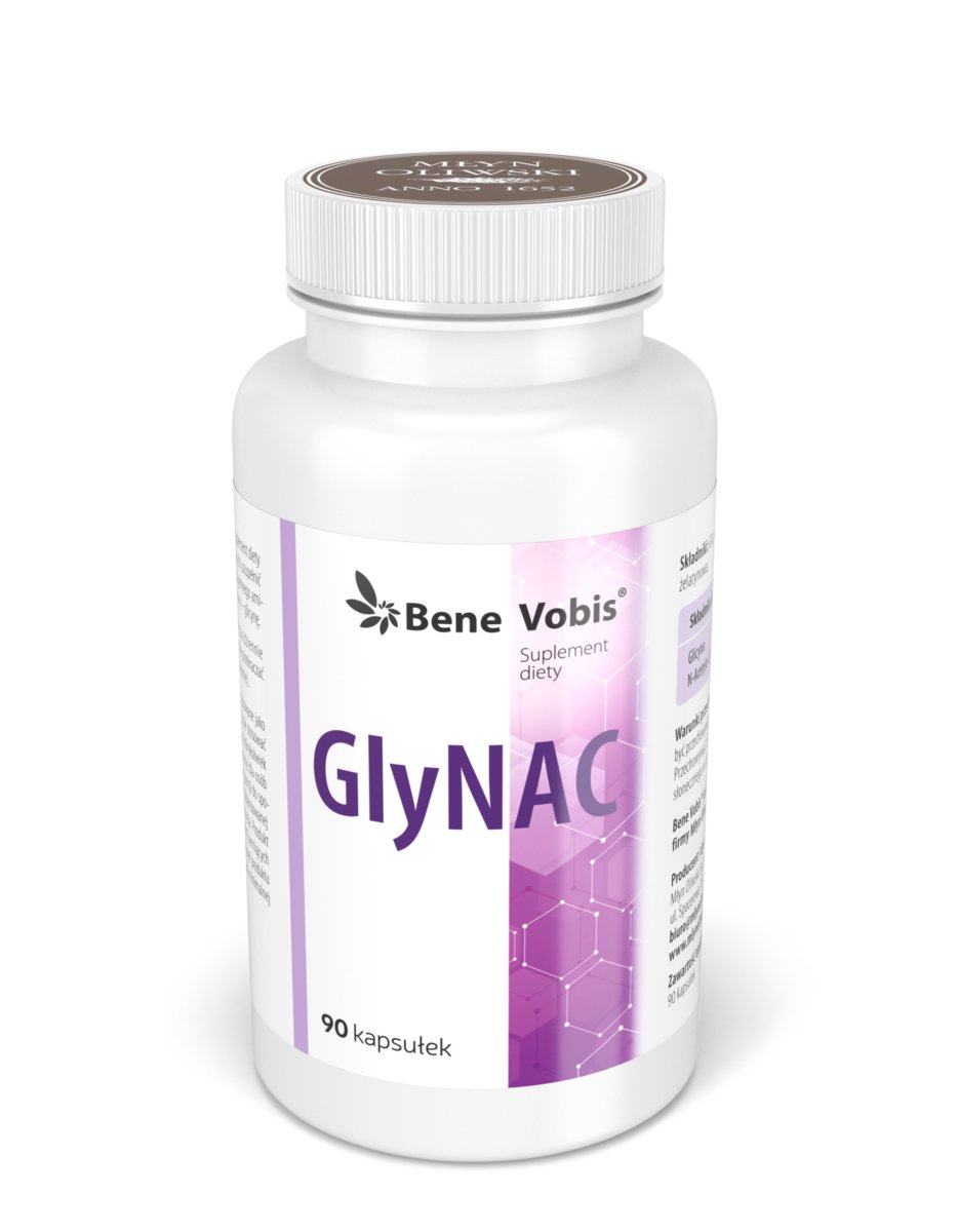 Bene Vobis, GlyNAC / NAC + Glicyna - Suplement diety, 90 kaps. | Sklep ...