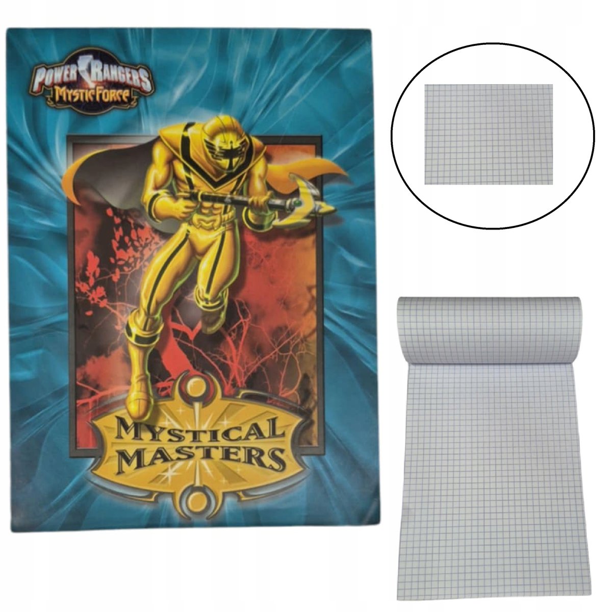 ! BENIAMIN NOTES NOTATNIIK A5/50 KRATKA POWER RANGERS - Beniamin ...