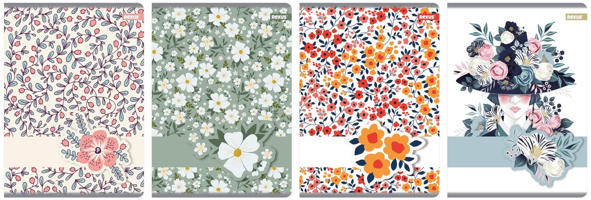 Beniamin, Zeszyt A5/60k. # FLOWER - Beniamin | Sklep EMPIK.COM