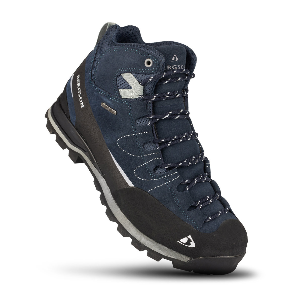 Bergson Tahat Mid STX BGR00060-NAVY, Męskie, buty trekkingowe ...