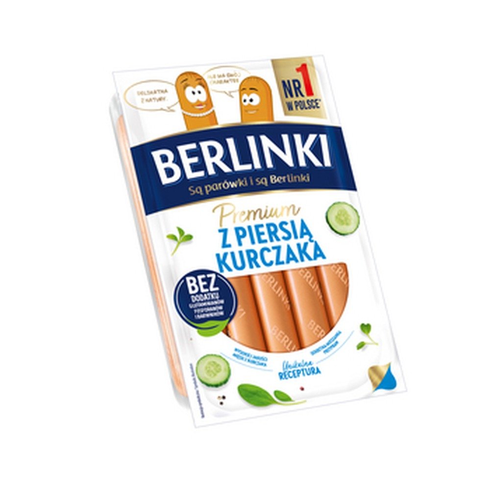 Berlinki Morliny z kurczaka 225 g - Inna marka | Sklep EMPIK.COM