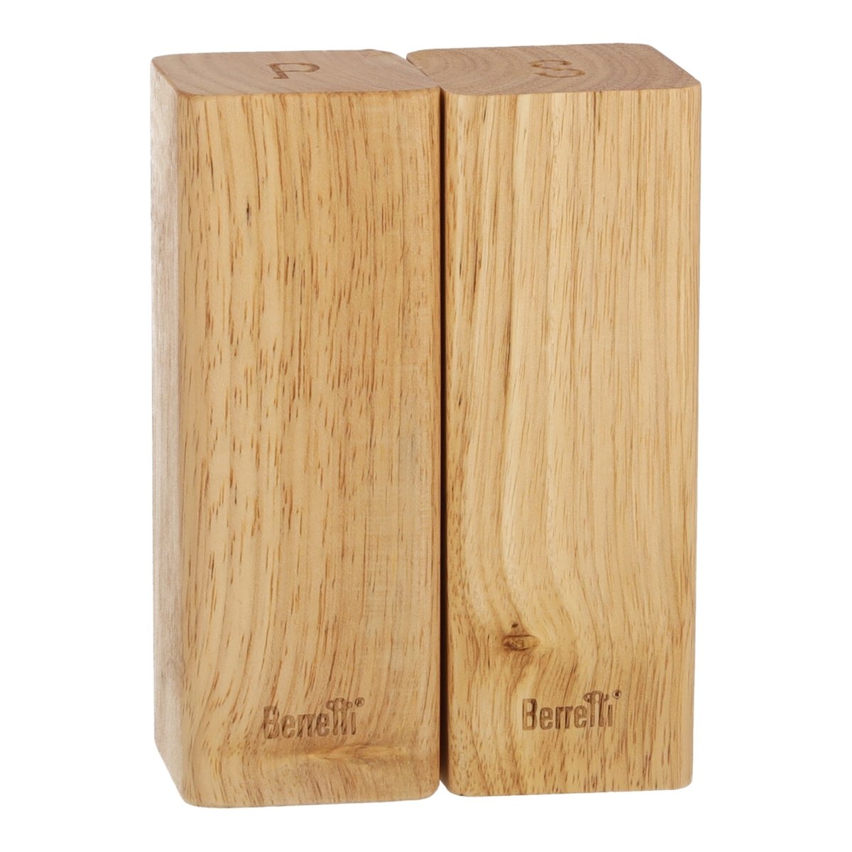 Berretti Solniczka I Pieprzniczka Drewno Kauczukowe 5,5X5,5X15 Cm ...