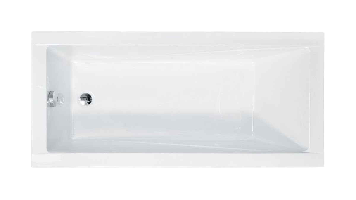 Besco Modern wanna prostokątna 130x70 cm biała #WAM-130-MO - Inna marka ...