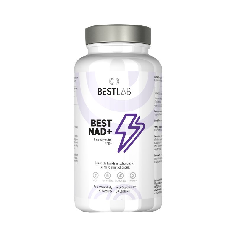 BESTLAB BestNAD+ 60 kapsułek | Sklep EMPIK.COM