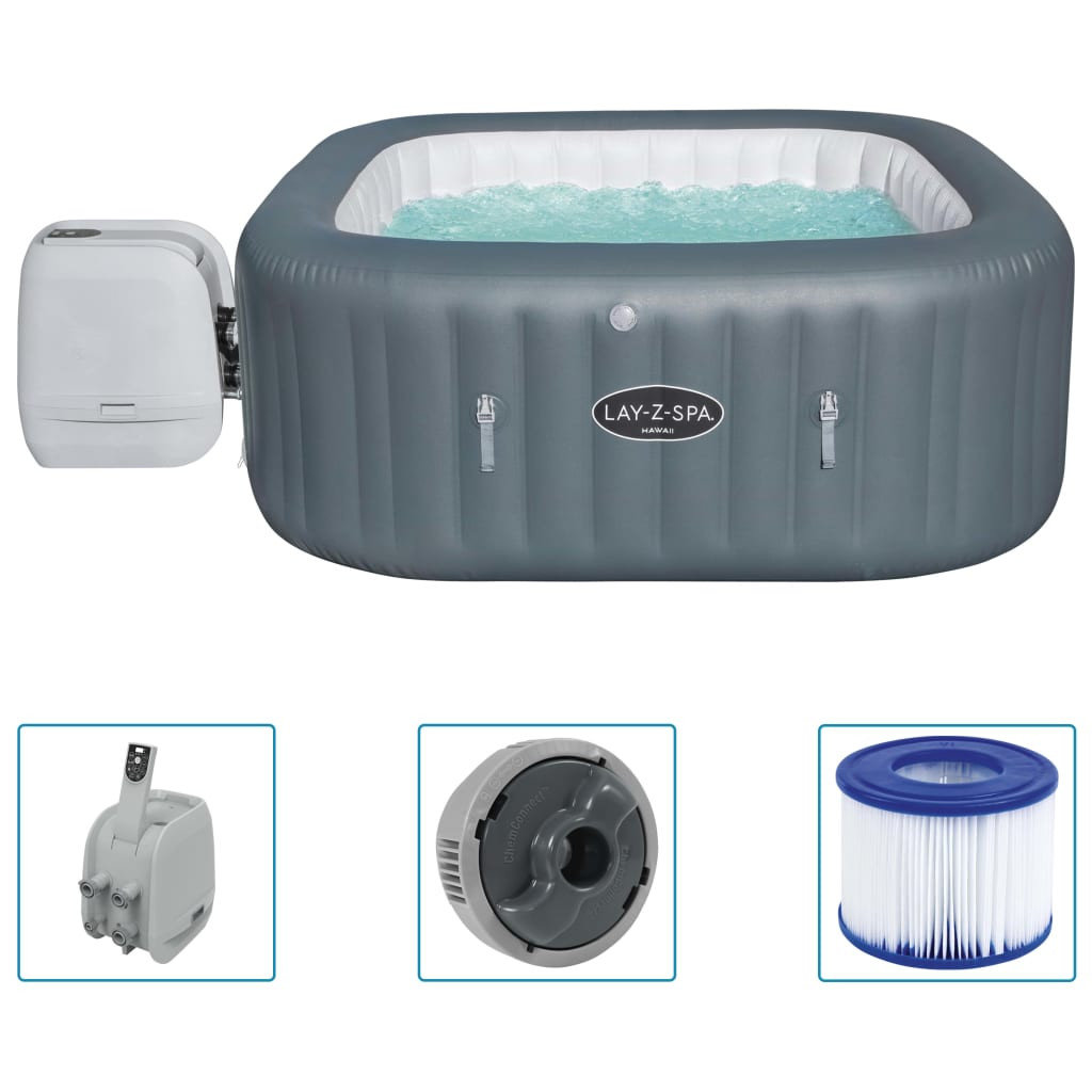 Bestway Lay-Z-Spa Nadmuchiwane spa Hawaii HydroJet Pro - VMP | Sklep ...