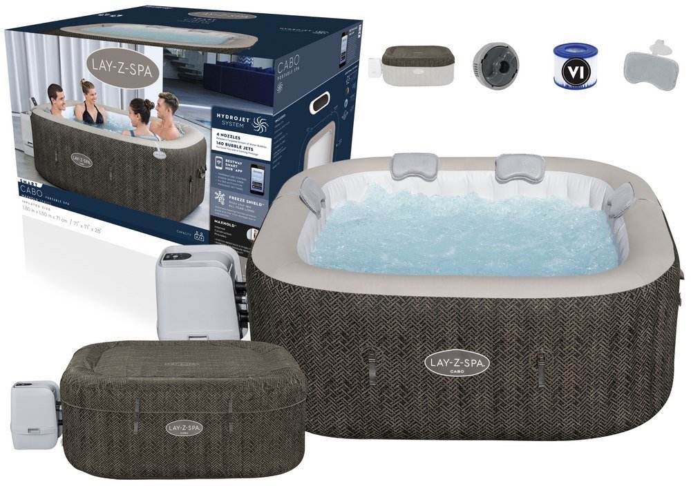 Bestway, ogrodowe SPA, dmuchane 4,6 osobowe Bestway 60167 - Bestway ...