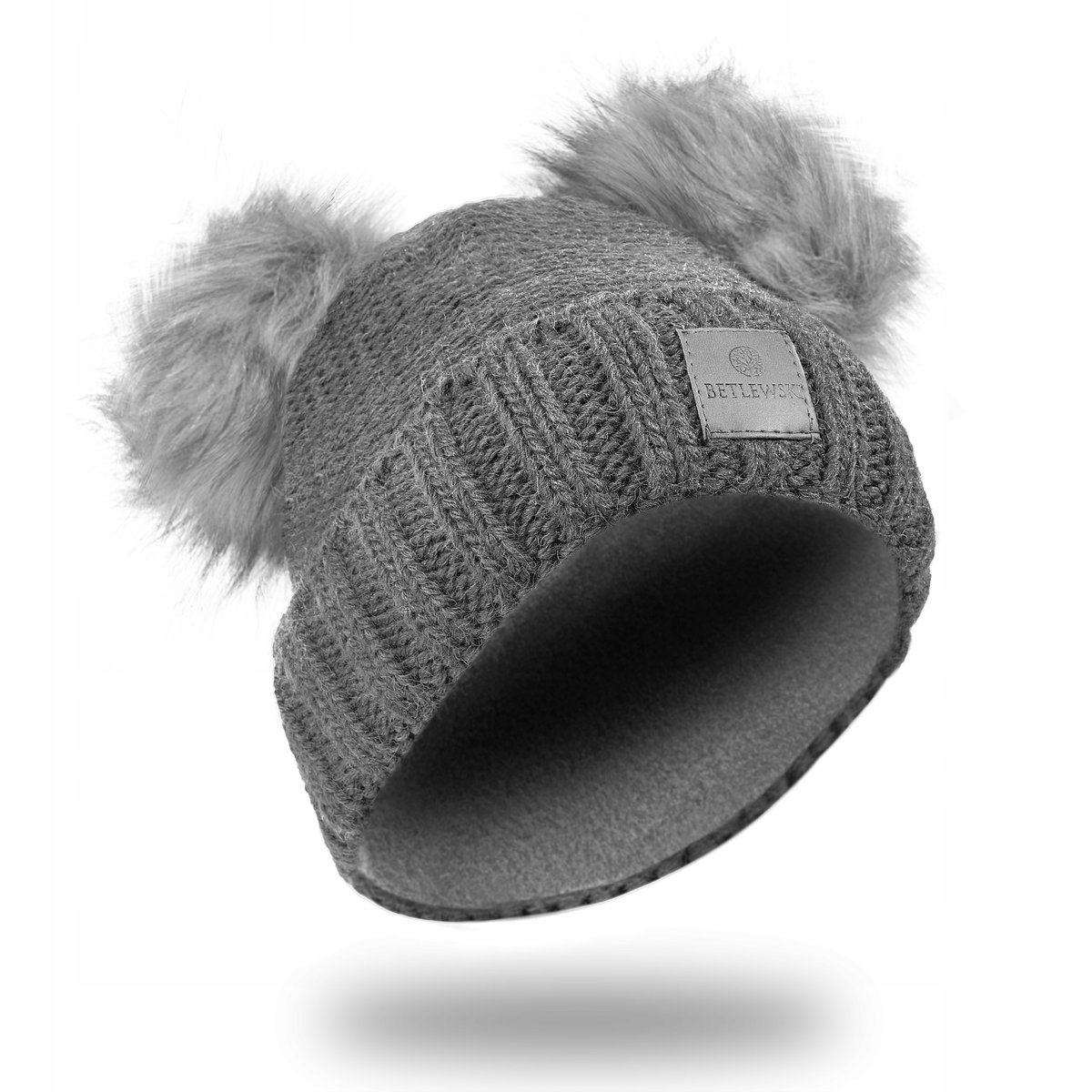 Betlewski Ciepła Czapka Damska Akryl Modna Na Zimę - Betlewski | Moda Sklep EMPIK.COM