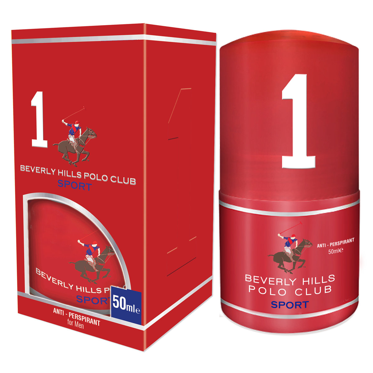 Beverly Hills Polo Club 1 antyperspirant w kulce dla mężczyzn 50ml | Sklep EMPIK.COM