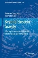 Beyond Einstein Gravity - Faraoni Valerio | Książka w Empik