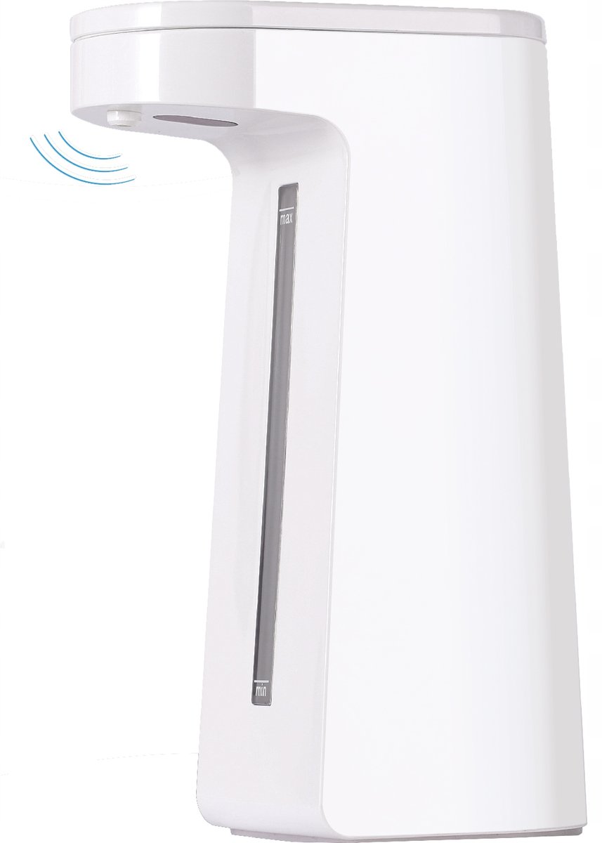 Bezdotykowe dozownik do mydła stojący Hydroland 250 ml biały - Hydroland | Sklep EMPIK.COM