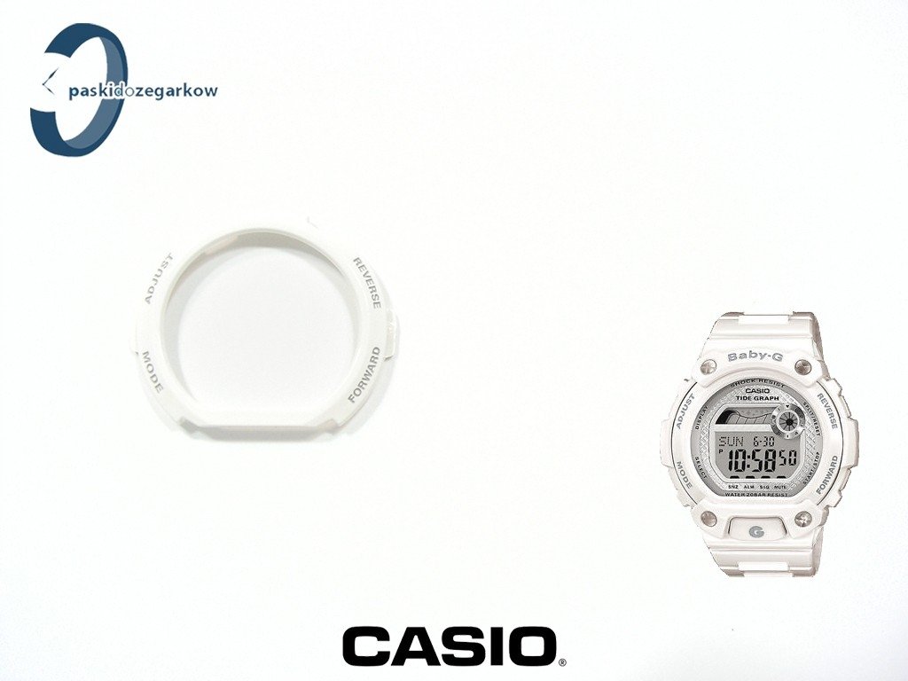 Bezel Casio Baby-G BLX-100-7 BLX-100 biały - Casio | Moda Sklep EMPIK.COM