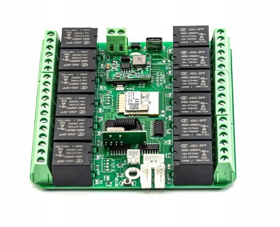 Beznapięciowy Przekaźnik Sterownik 12Ch Ncno Zigbee Tuya Zigbee2Mqtt ...
