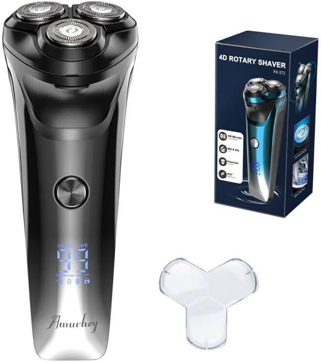 Bezprzewodowa Elektryczna golarka maszynka trymer do golenia do 120 min ...