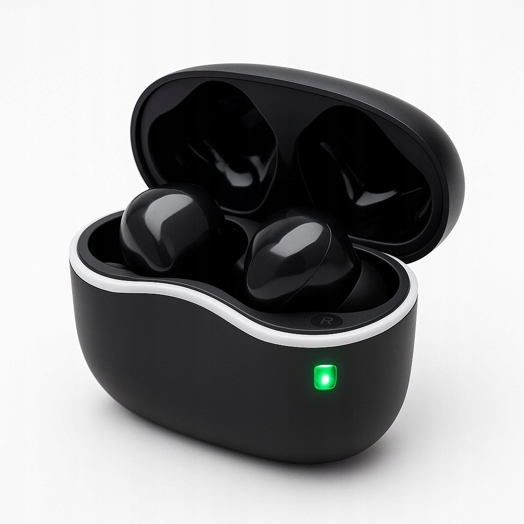 Bezprzewodowe słuchawki TWS douszne, etui ładujące, BT 5.3, czarne IPX4 - Inna marka | Sklep ...