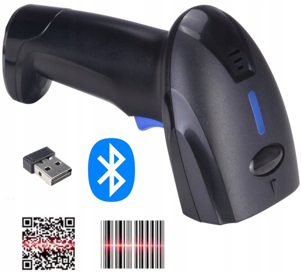 Bezprzewodowy czytnik skaner kodów 1D/2D (QR) YHD-1100DB 2.4Ghz + Bluetooth - Inny marka | Sklep ...