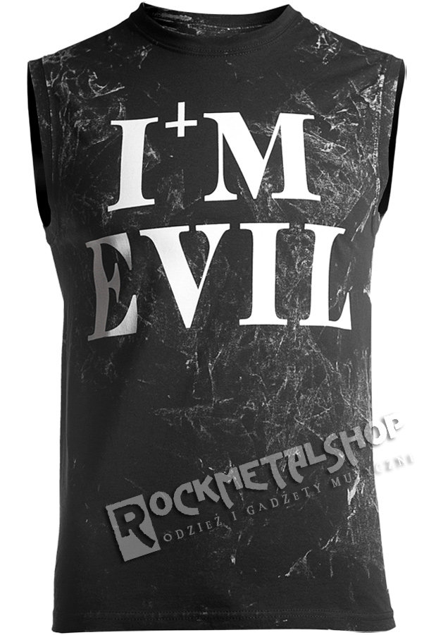 bezrękawnik AMENOMEN - I'M EVIL (OMEN058BR ALLPRINT WHITE)-L - Inna marka | Moda Sklep EMPIK.COM