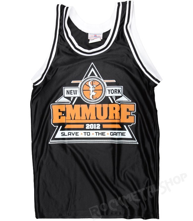 bezrękawnik EMMURE - GAME OVER BASKETBALL JERSEY-M - Pozostali ...