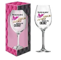 Bgtech, Kielisze kDo Wina, Nie Bój Się Jutra, 700 ml - BGtech | Sklep EMPIK.COM