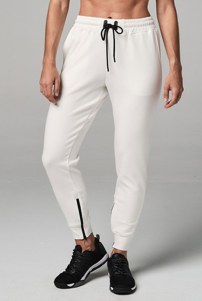 Białe Joggery Sportowe Strong Id Go For Bold S - STRONG ID | Sport ...