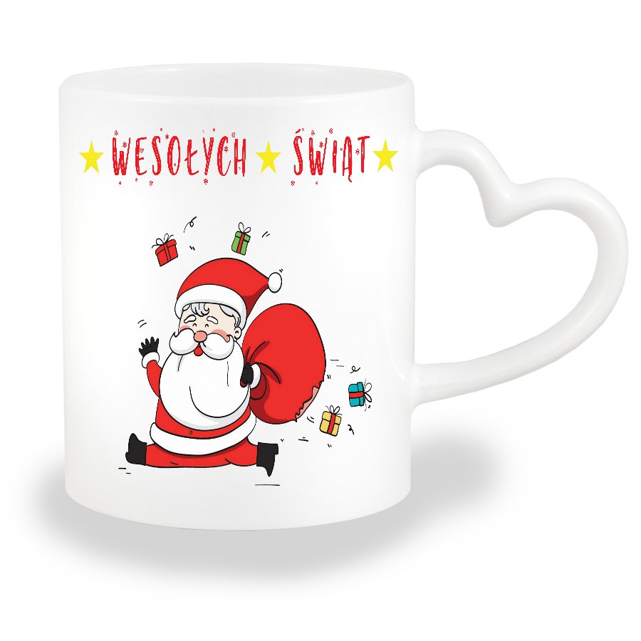 Biały serce, Święta, Boże Narodzenie, Prezent BI-SER-CHR-029 - Inna ...