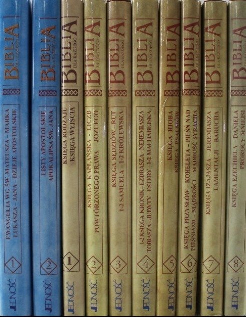 Biblia dla każdego 10 Tomów - W opisie | Książka w Empik